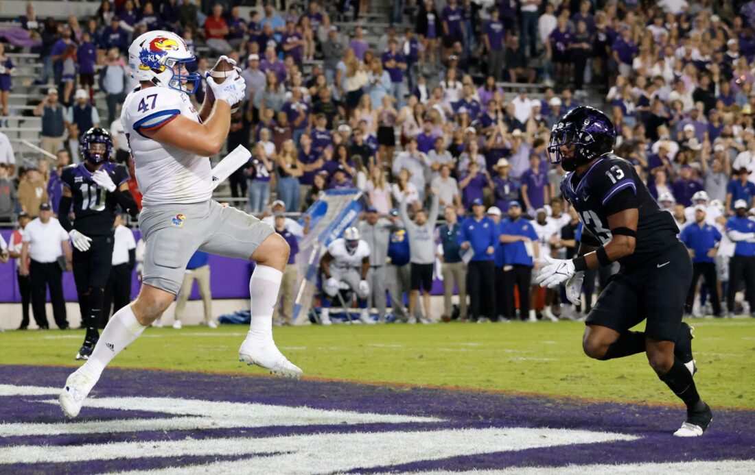 Walk-on Jared Casey ‘a baller’ again in KU football’s narrow road loss ...